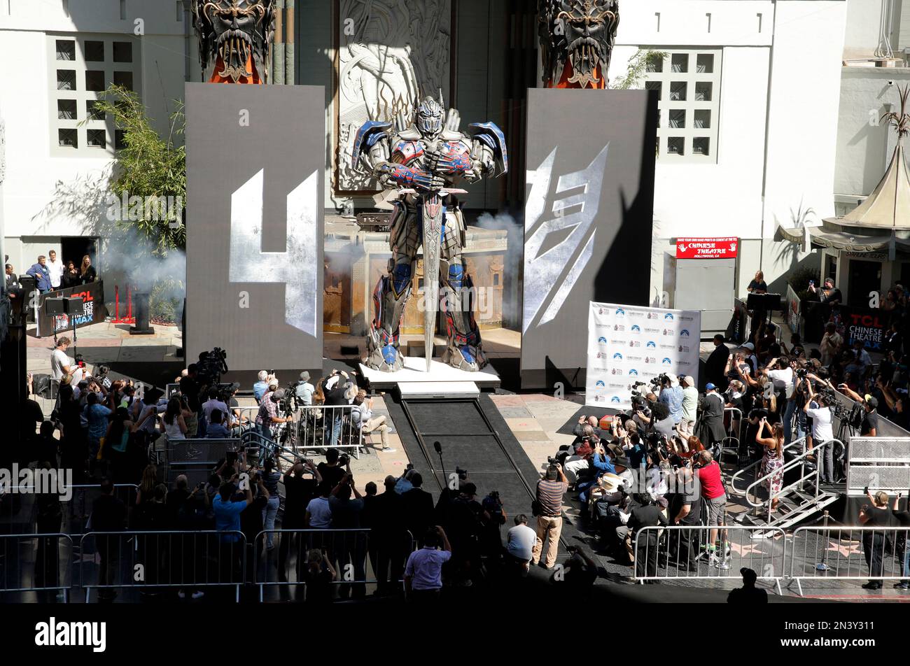 Valiant leader OPTIMUS PRIME appeared in his AUTOBOT form to celebrate ...