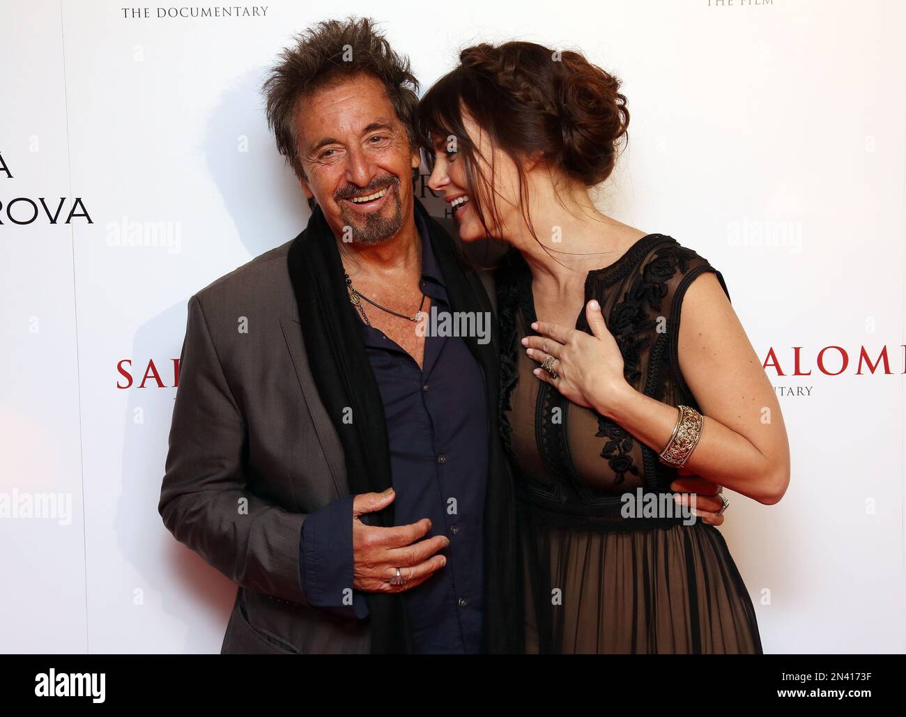 Al Pacino and Lucila Sola arrive for the Salome and Wild Salome UK ...