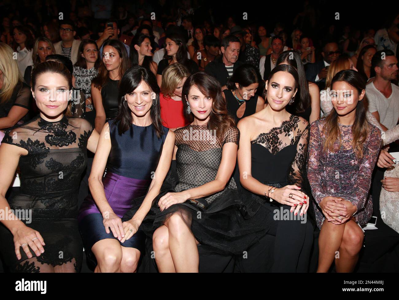 Sophia Bush, from left, Perry Reeves, Abigail Spencer, Louise Roe and ...