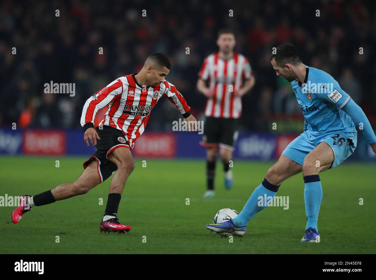 Sheffield, England, 7. Februar 2023. Lliman Ndiaye von Sheffield Utd ...