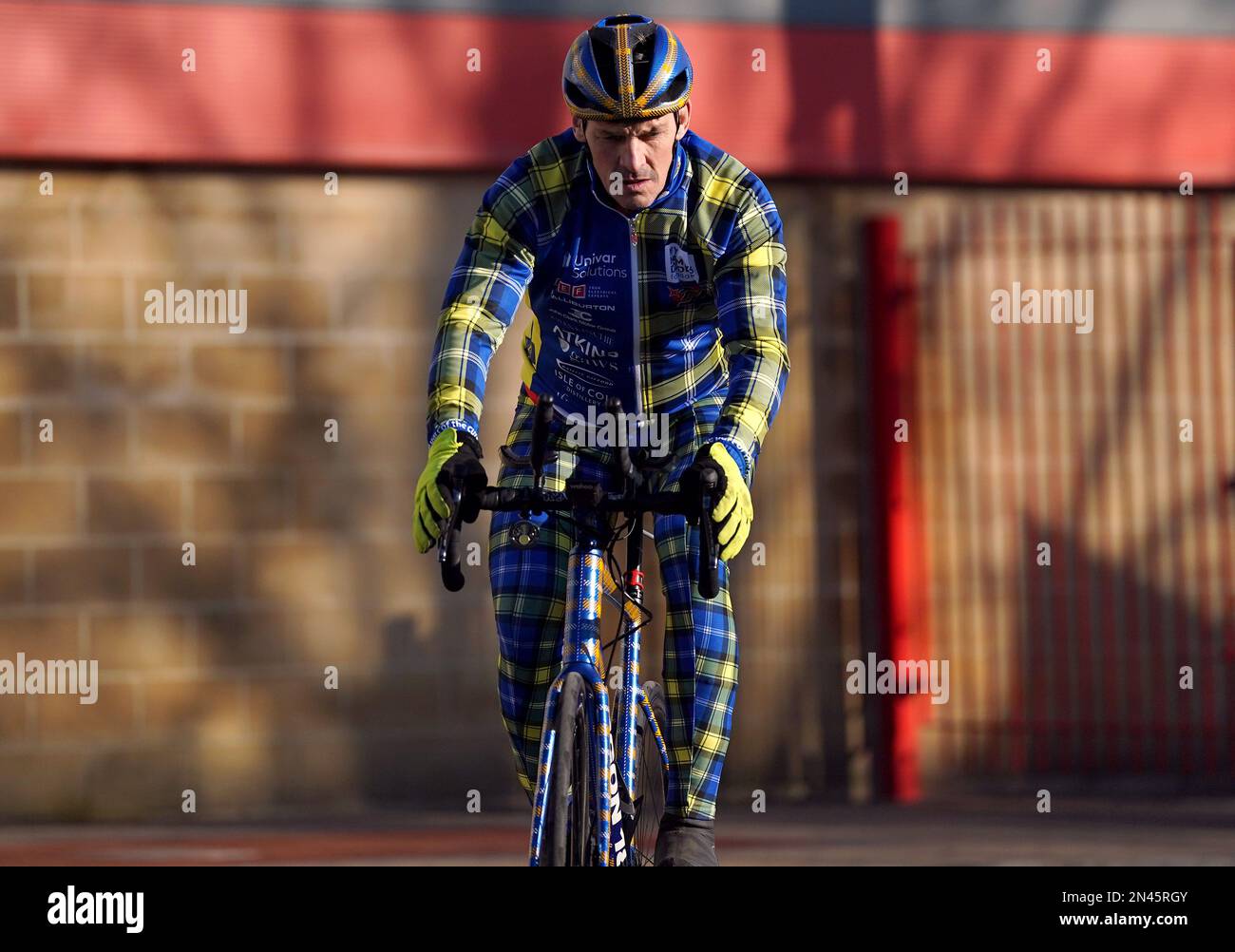 Ehemaliger schottischer Kapitän Rob Wainwright während der ersten ...