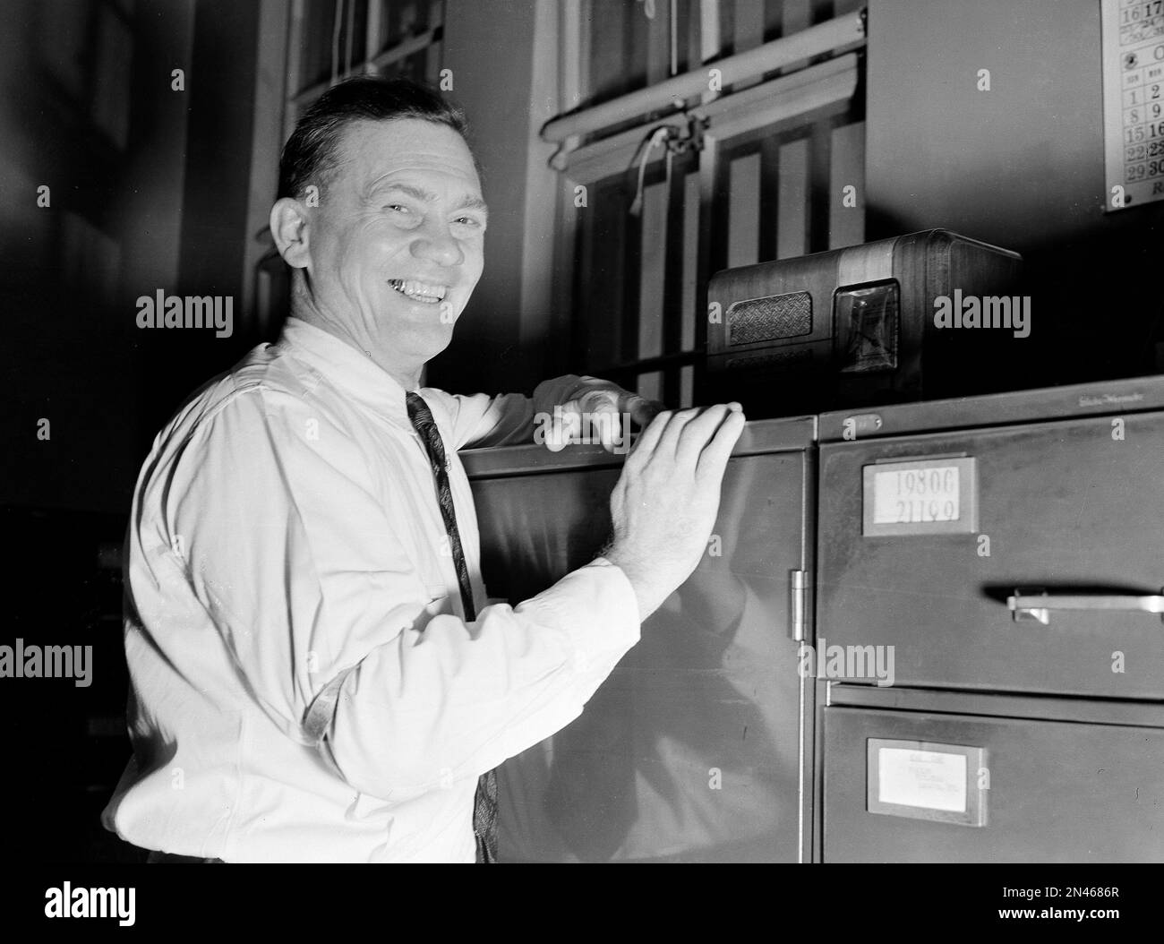 Labor leader Warren K. Billings smiles at Folsom Prison, Calif., Jan. 7 ...