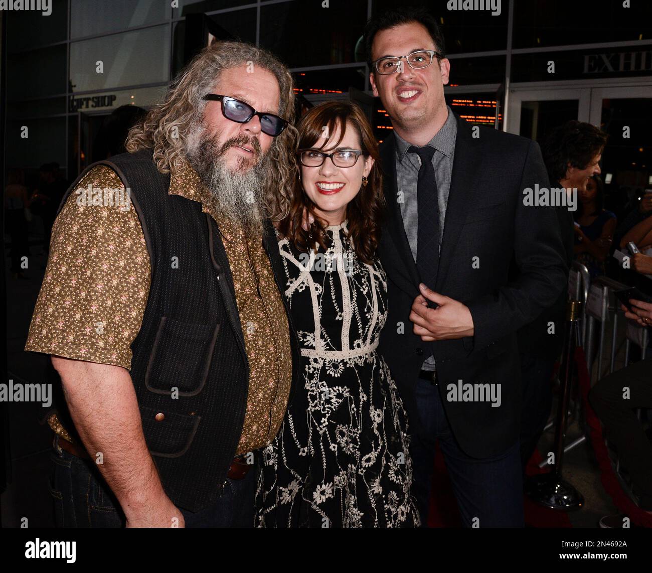 From left to right, actor Mark Boone Junior, actress Jennifer Prediger ...
