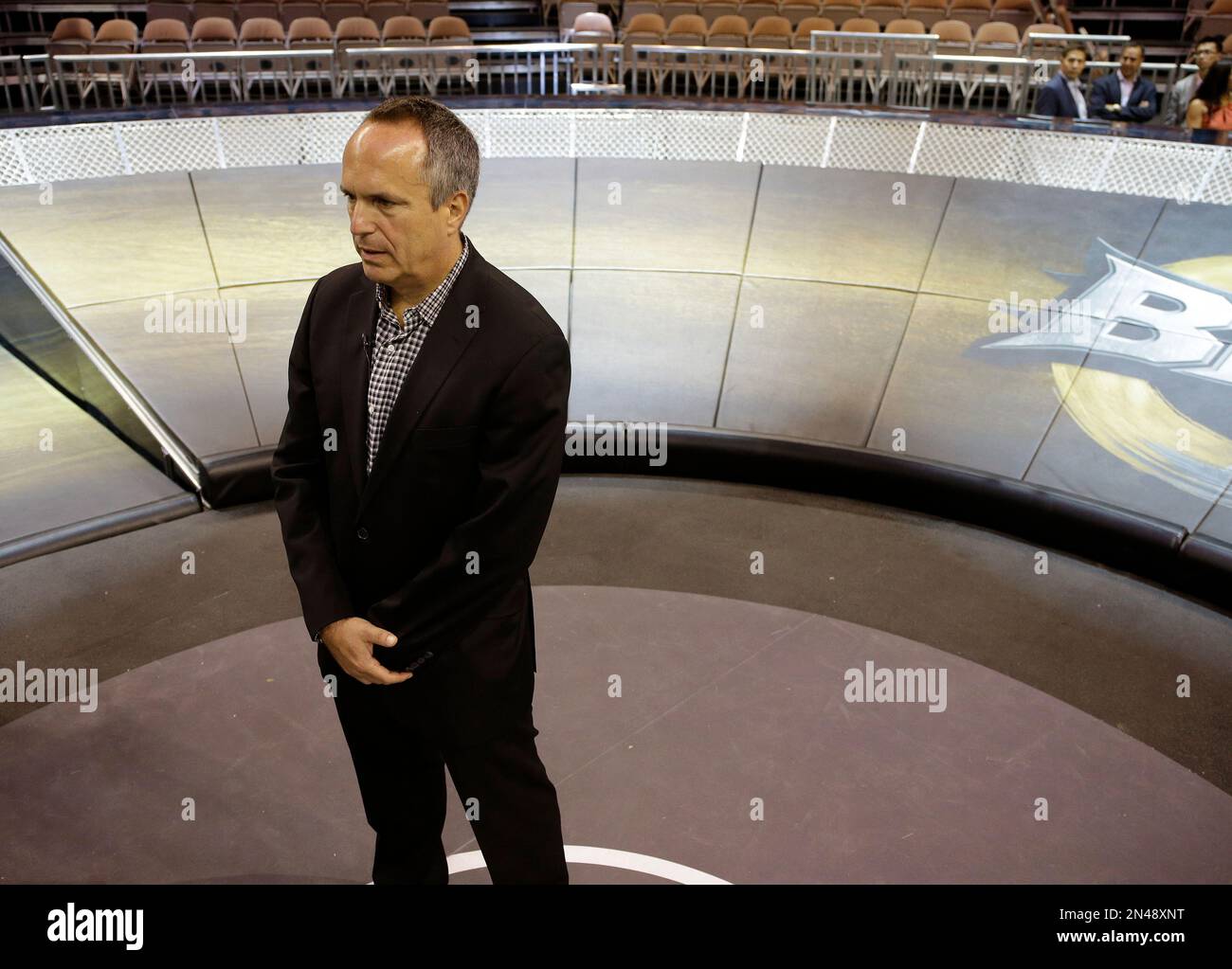 In this Aug. 14, 2014, photo, Big Knockout Boxing executive director ...