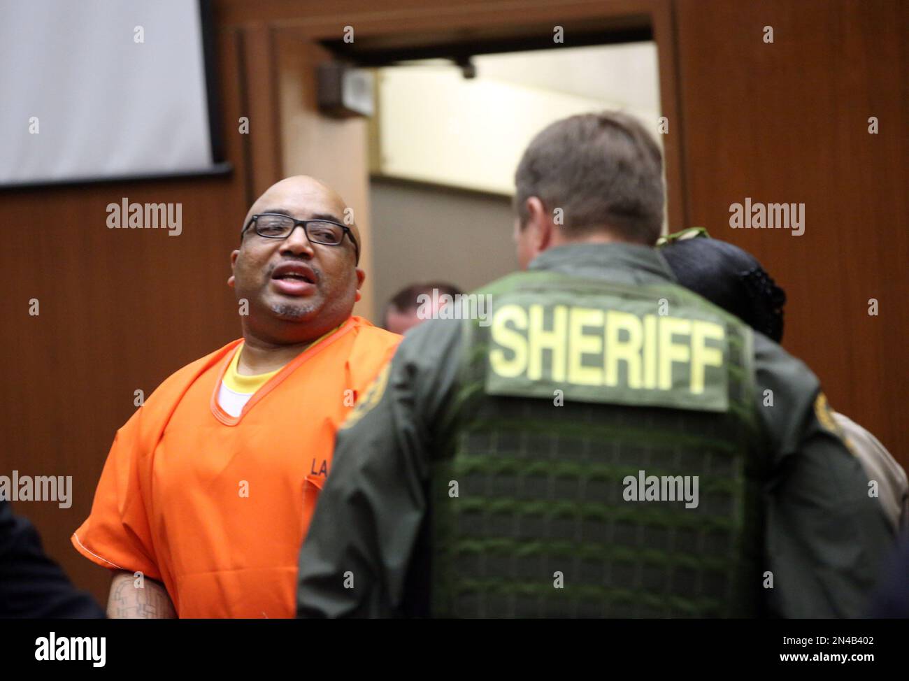 Serial killer Chester Turner stands up in court in Los Angeles Friday ...