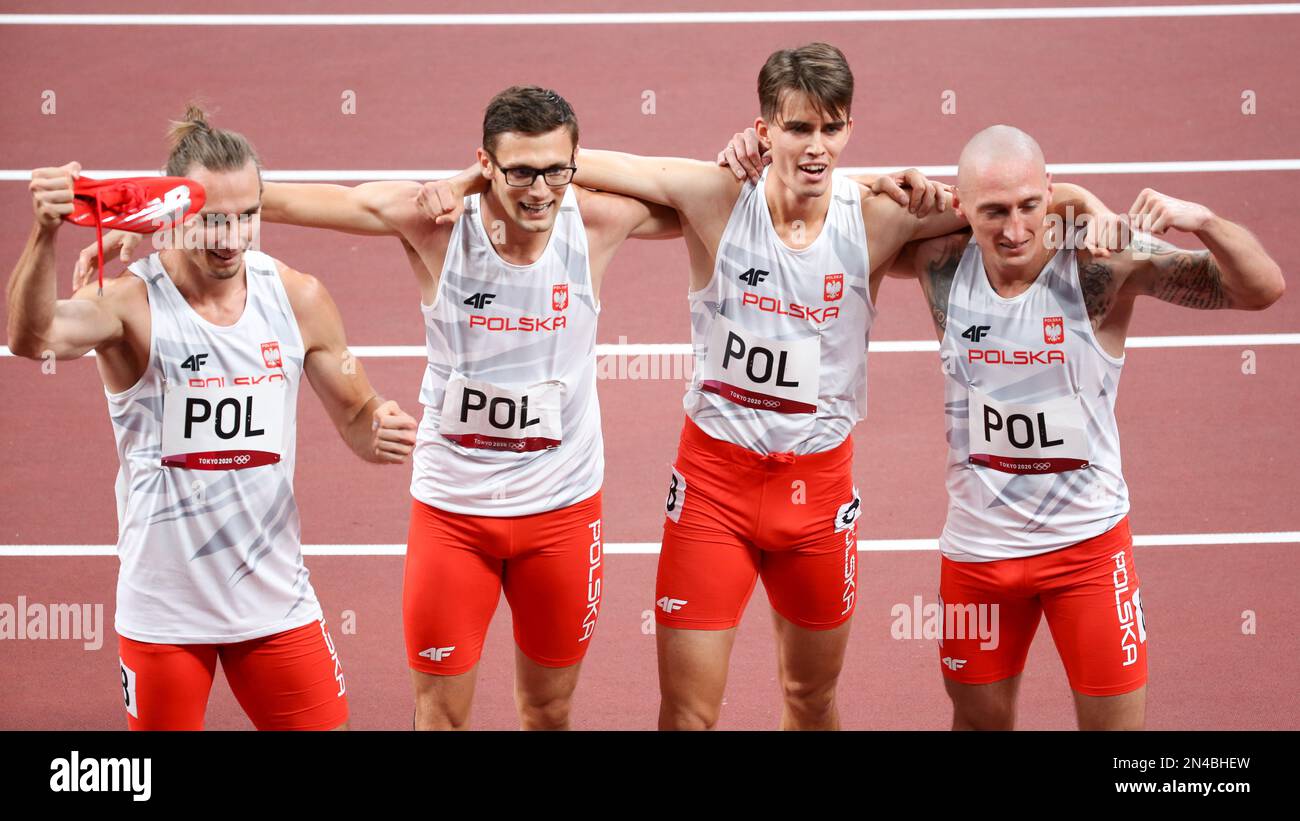 06. AUGUST 2021 - Tokio, Japan: Dariusz Kowaluk, Karol Zalewski, Jakub ...