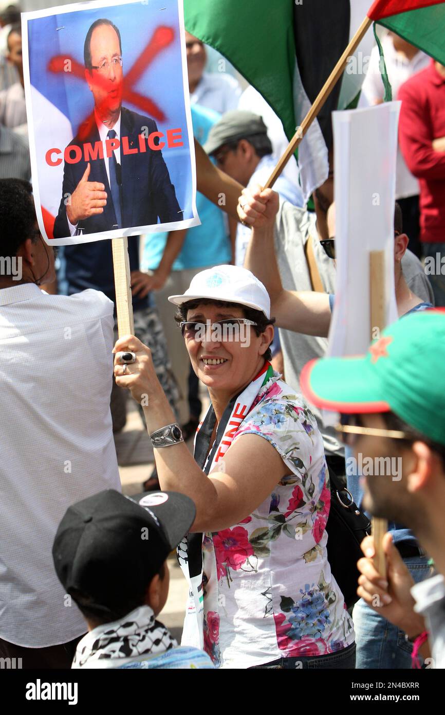 Khadija Ryadi, the president of the Moroccan Association of Human ...