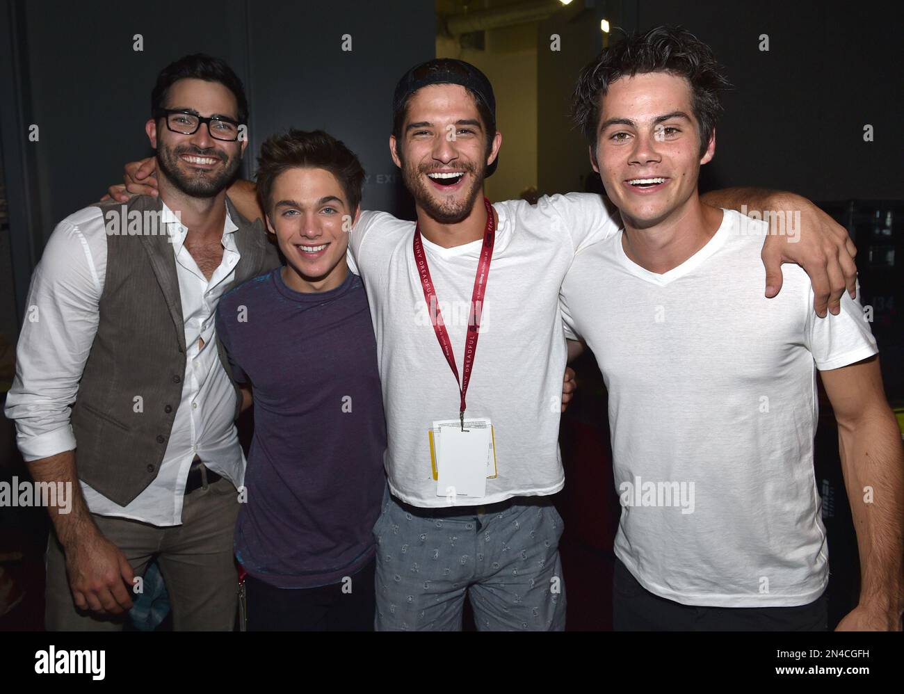 EXCLUSIVE - From left, Tyler Hoechlin, Dylan Sprayberry, Tyler Posey ...