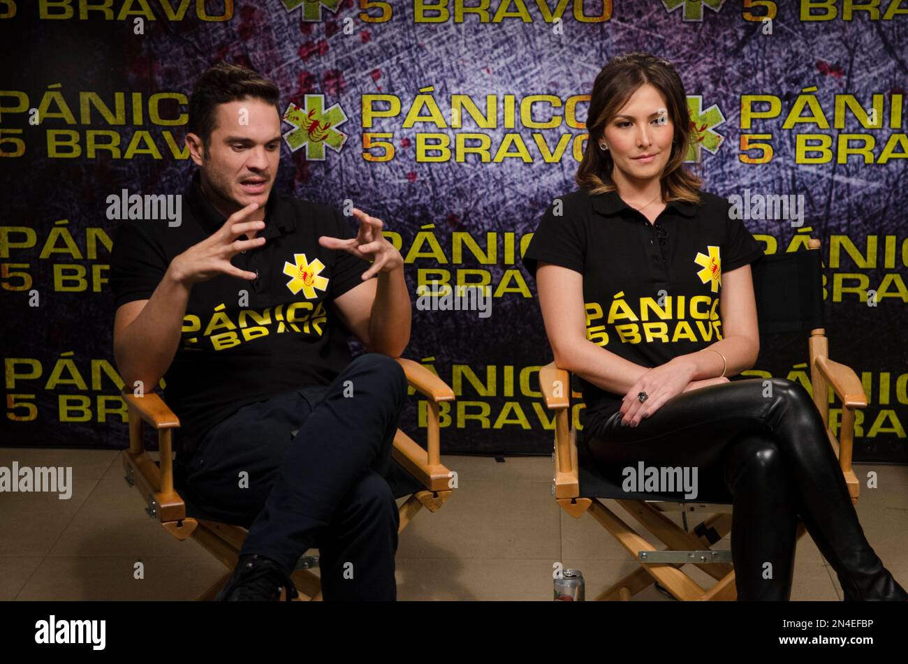 Mexican actor Kuno Becker talks about his new movie, "Panico 5 Bravo ...