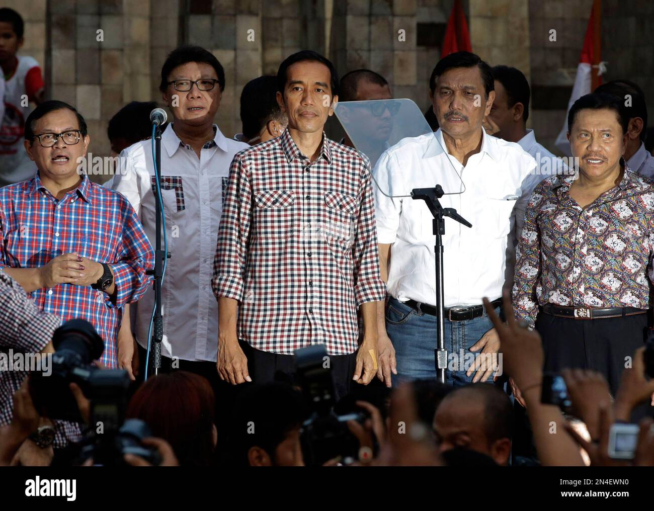Indonesian presidential candidate Joko Widodo, popularly known as ...