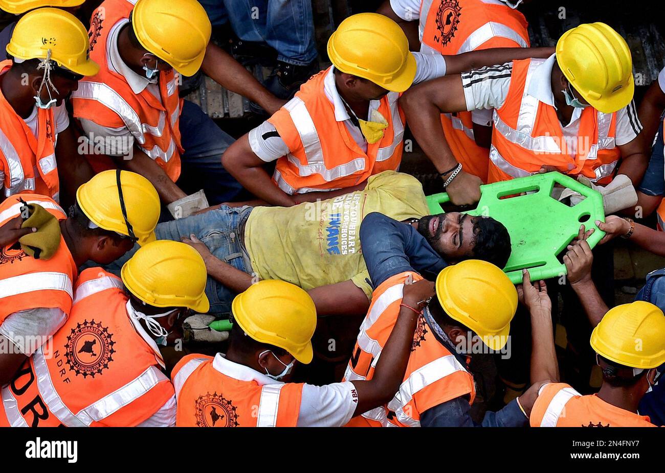 In this Tuesday, July 1, 2014 photograph, India’s National Disaster ...