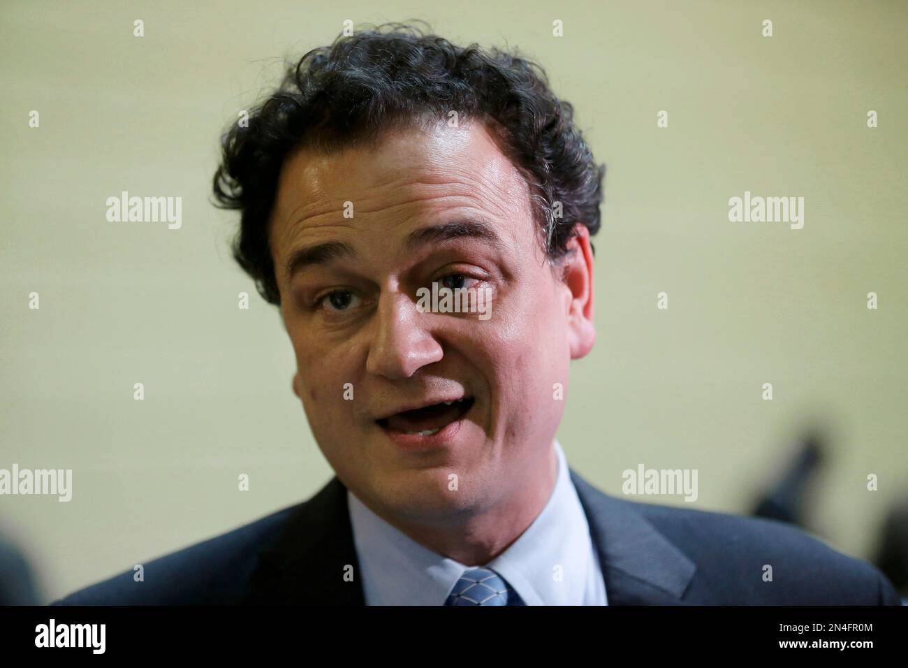 In this April 30, 2014 photo, former Rhode Island House Speaker Gordon ...