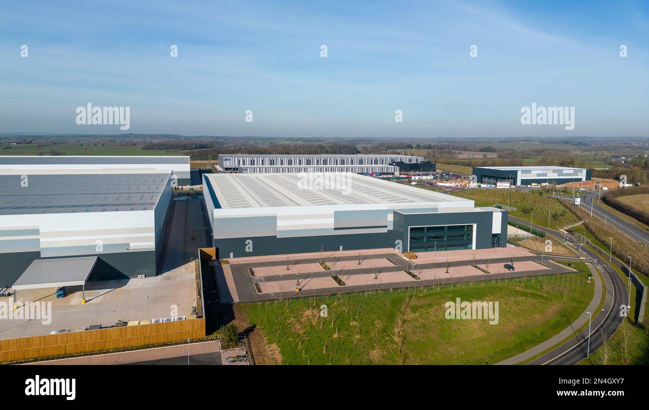 Mercia Business Park in der Nähe von Measham in Staffordshire ...