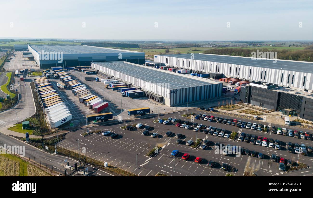 Mercia Business Park in der Nähe von Measham in Staffordshire ...