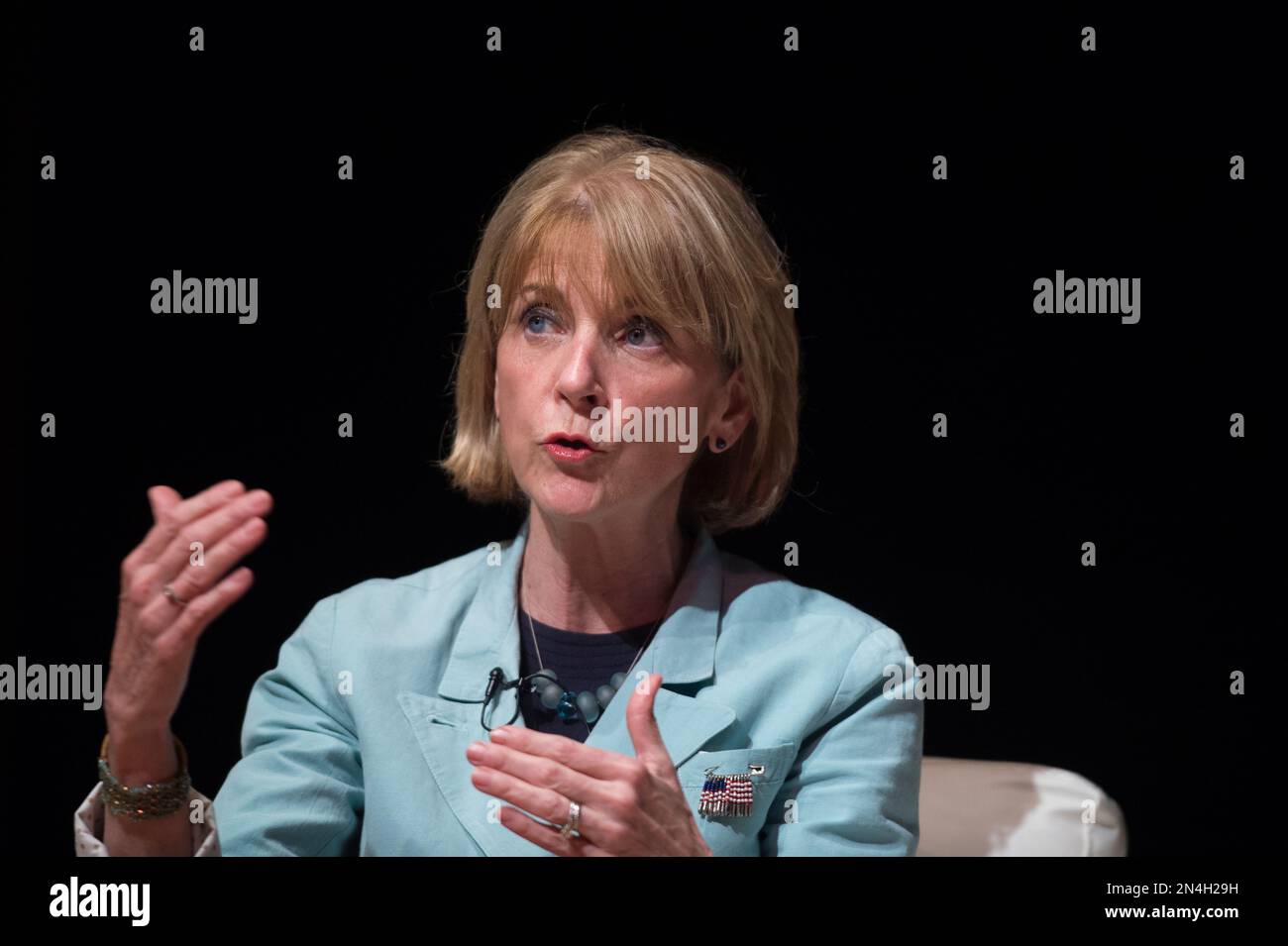 Democratic Gubernatorial hopeful Martha Coakley participates in the ...