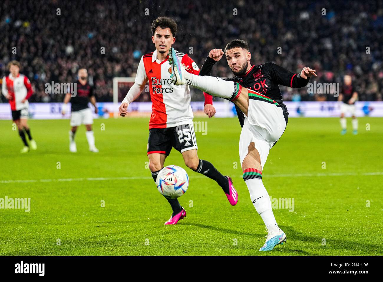 Rotterdam - Calvin Verdonk von NEC Nijmegen während des Spiels Feyenoord gegen NEC Nijmegen am 8 ...