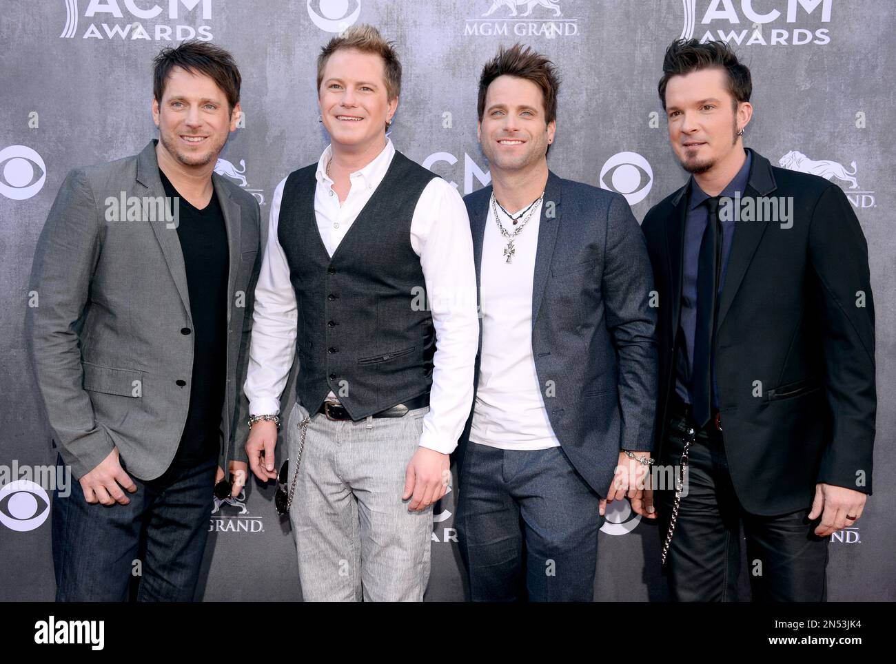 Matt Thomas, and from left, Scott Thomas, Barry Knox and Josh McSwain ...