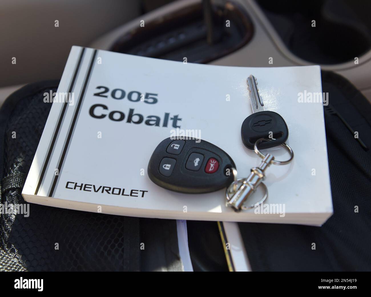 The key of a 2005 Chevrolet Cobalt is photographed in Alexandria, Va ...