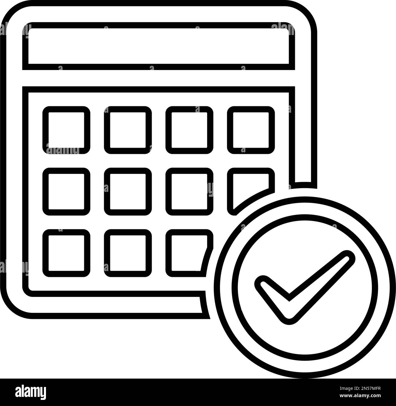 Symbol für Zeitplan, Termin, Ereignis – Vektor-EPS-Datei. Ideal für ...