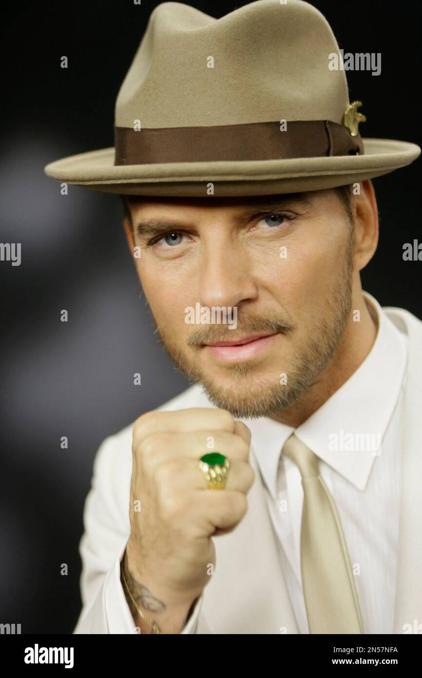 In this photo taken Thursday, March 13, 2014, English singer-songwriter ...