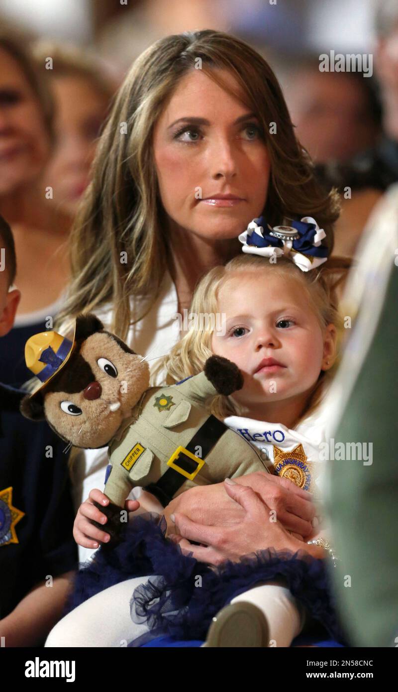 Brooklyn Matthews, 2, the daughter of California Highway Patrol Cadet ...