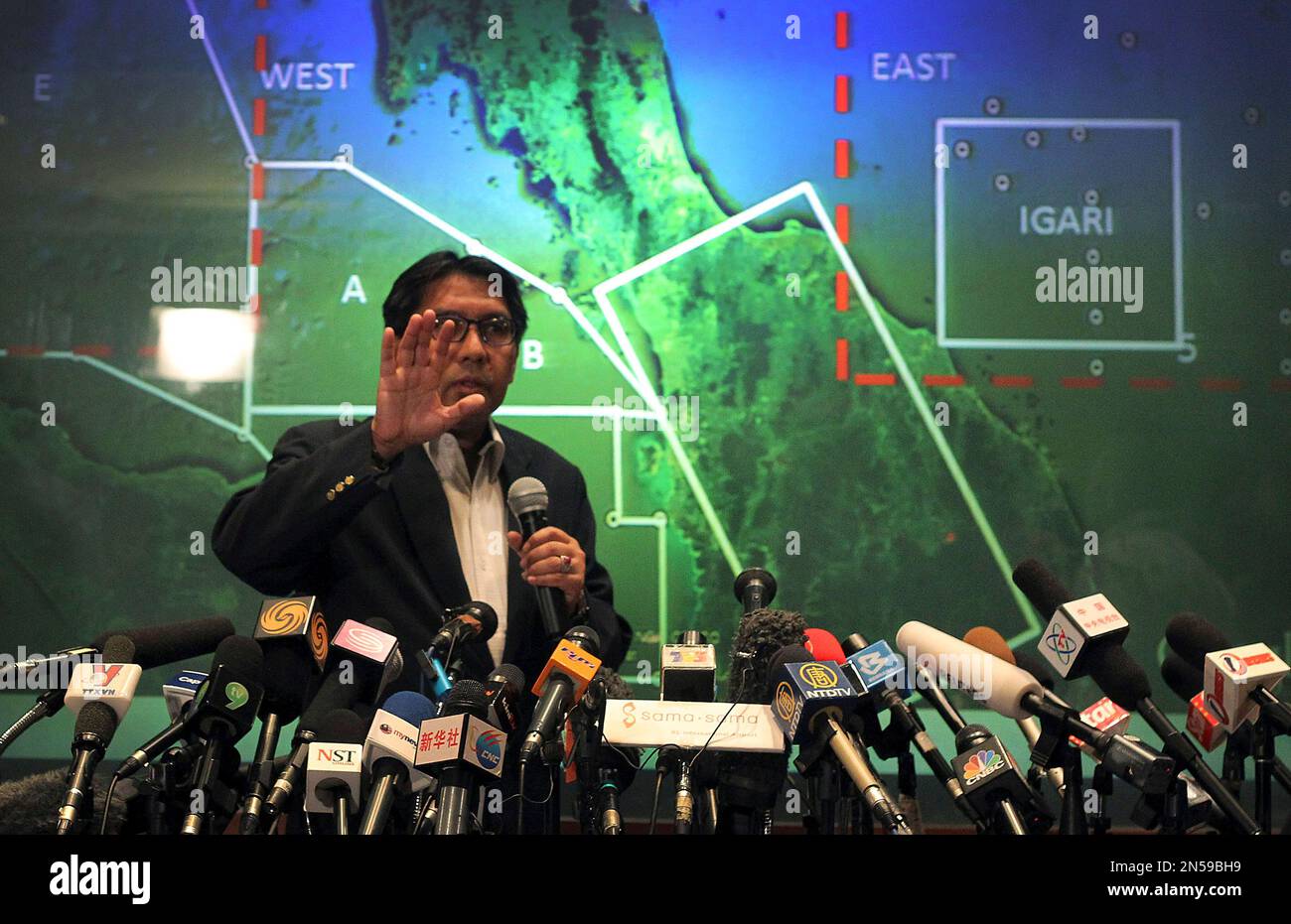 Malaysia's Department of Civil Aviation's Director General Azharuddin ...