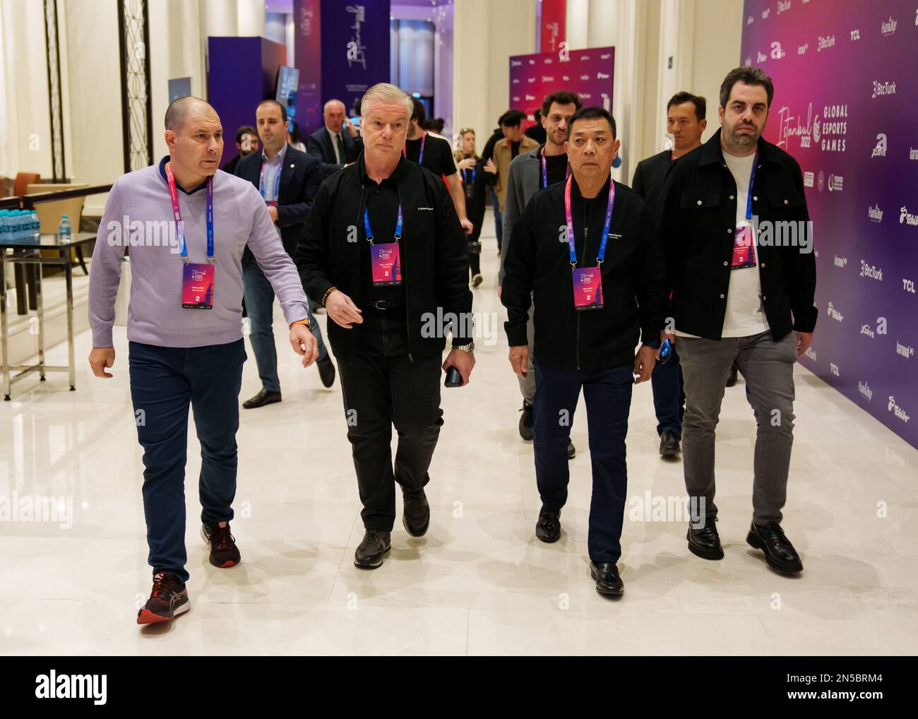 Bürgermeister von Istanbul Ekrem Imamoglu bei den Istanbul 2022 Global ...