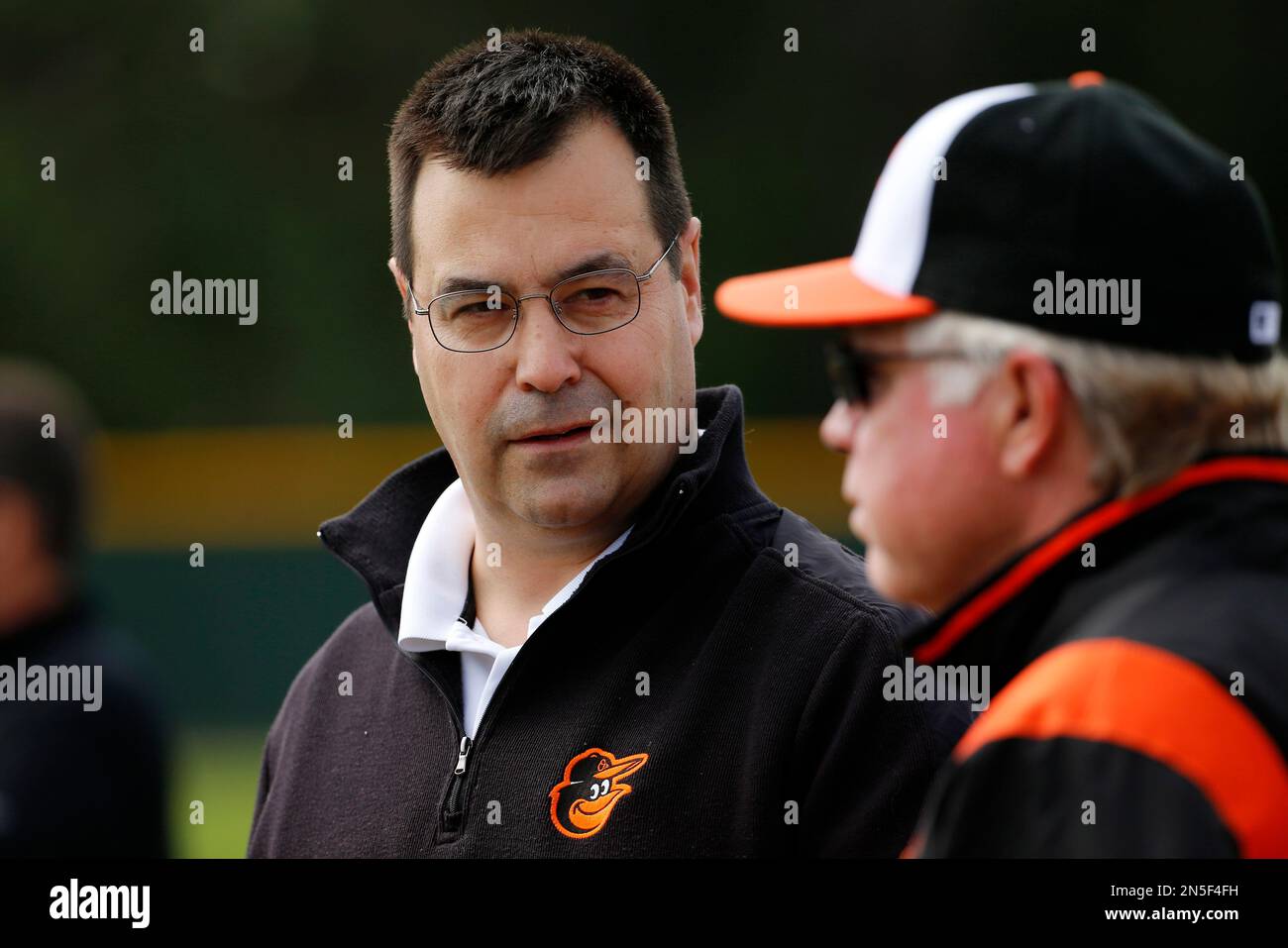 Baltimore Orioles executive vice president for baseball operations Dan ...