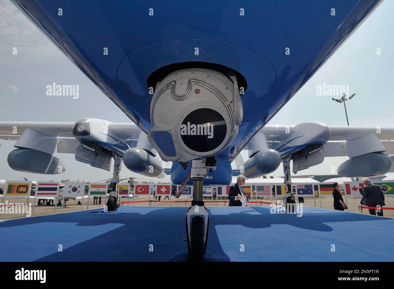 In this Feb. 12, 2014 photo, Israel Aviation Industries Ltd., or IAI ...