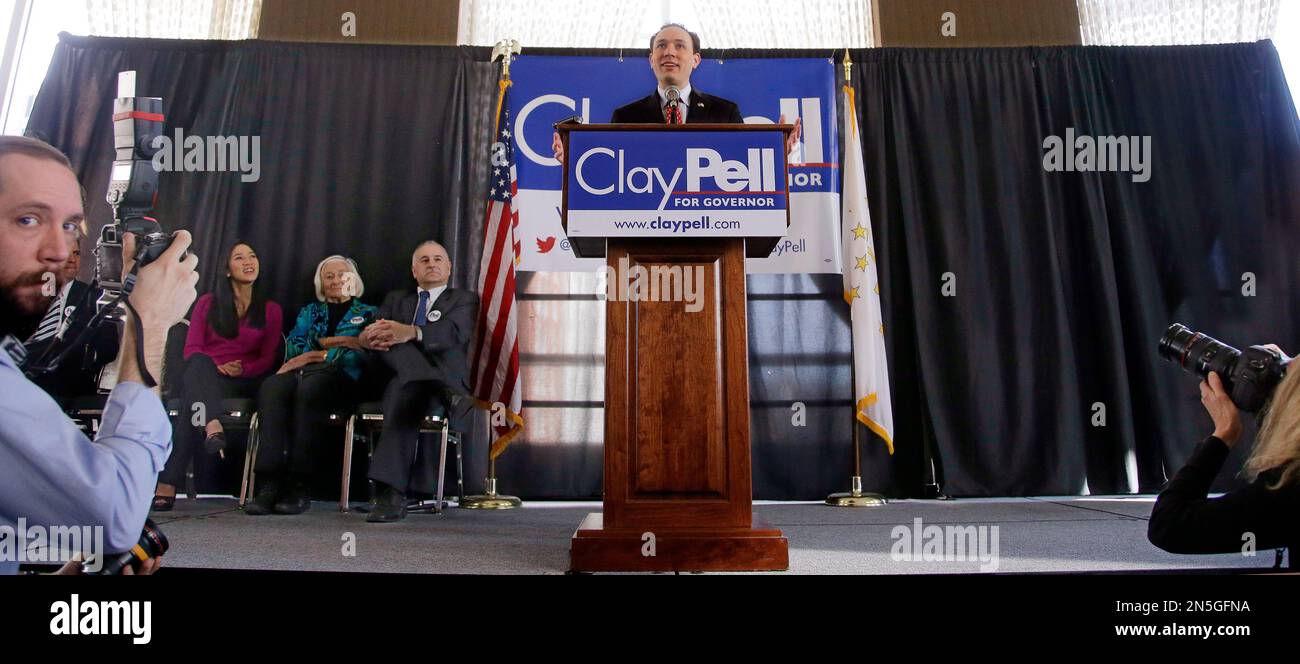 Clay Pell, grandson of the late Sen. Claiborne Pell, D-RI, says he will ...