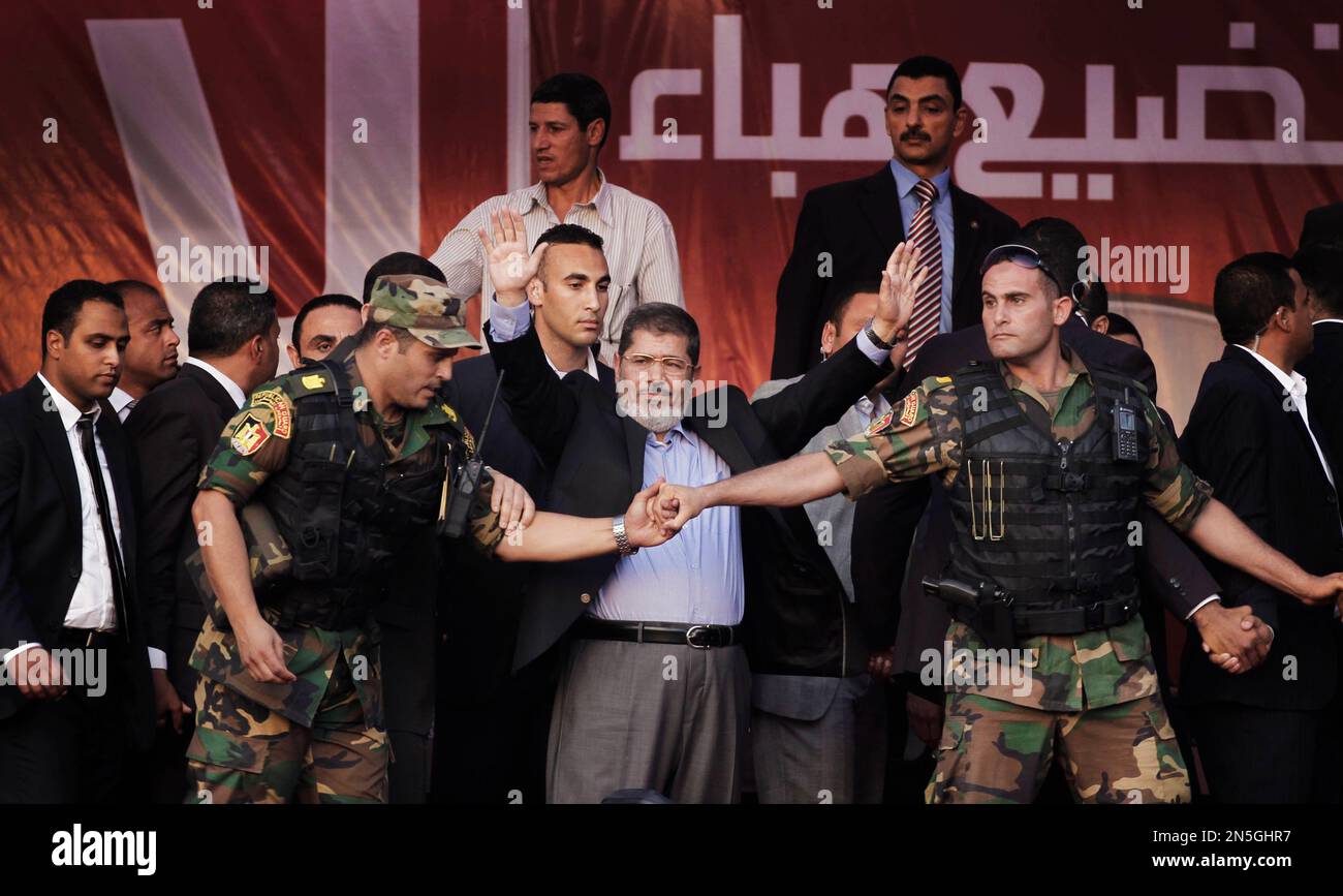 FILE - In this Friday, June 29, 2012 file photo, Egypt's new President ...