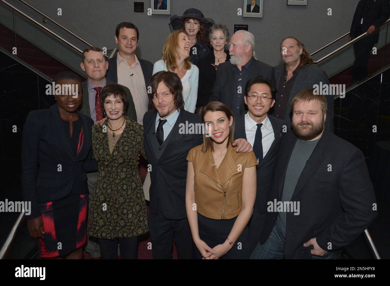 From top row and left, Patt Morrison, NPR and LA Times, showrunner ...