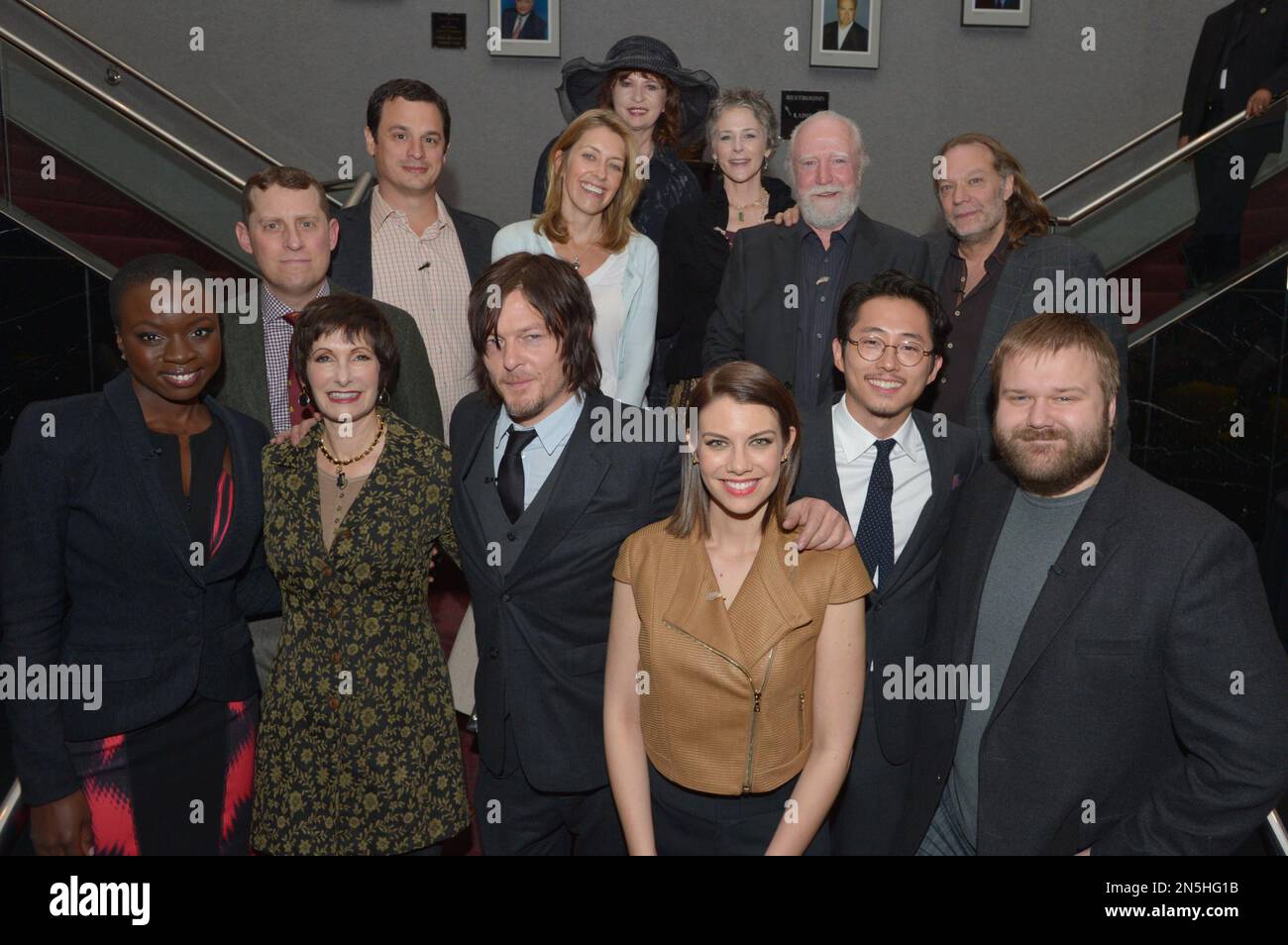 From top row and left, Patt Morrison, NPR and LA Times, showrunner ...