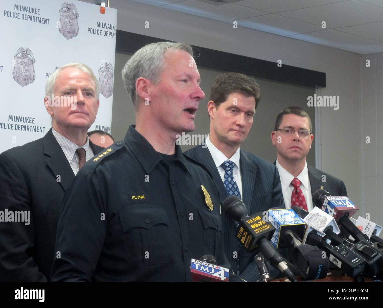 Milwaukee Police Chief Ed Flynn describes how authorities tracked down ...