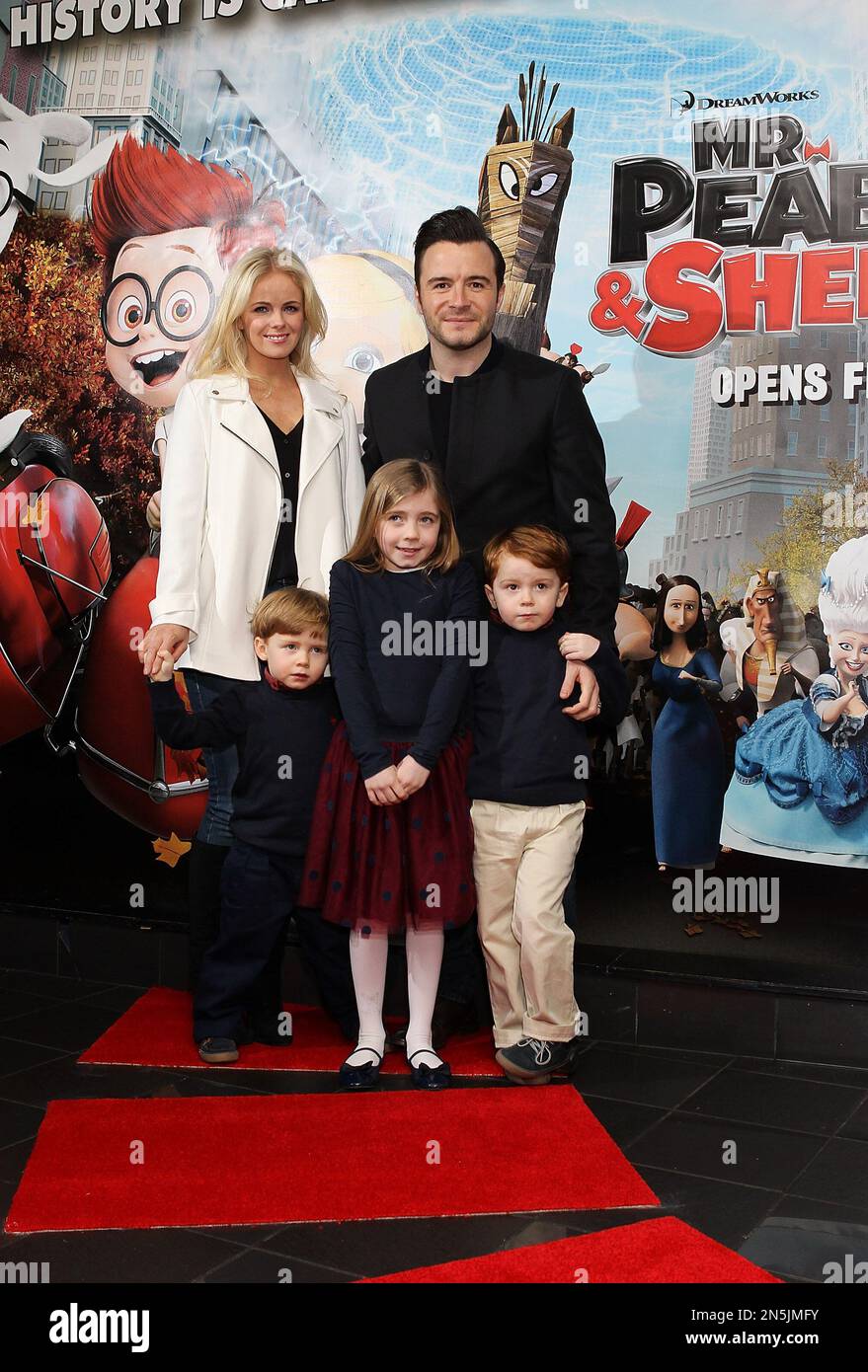 Gillian Walsh,Shane Filan and their three children Nicole Rose Filan ...