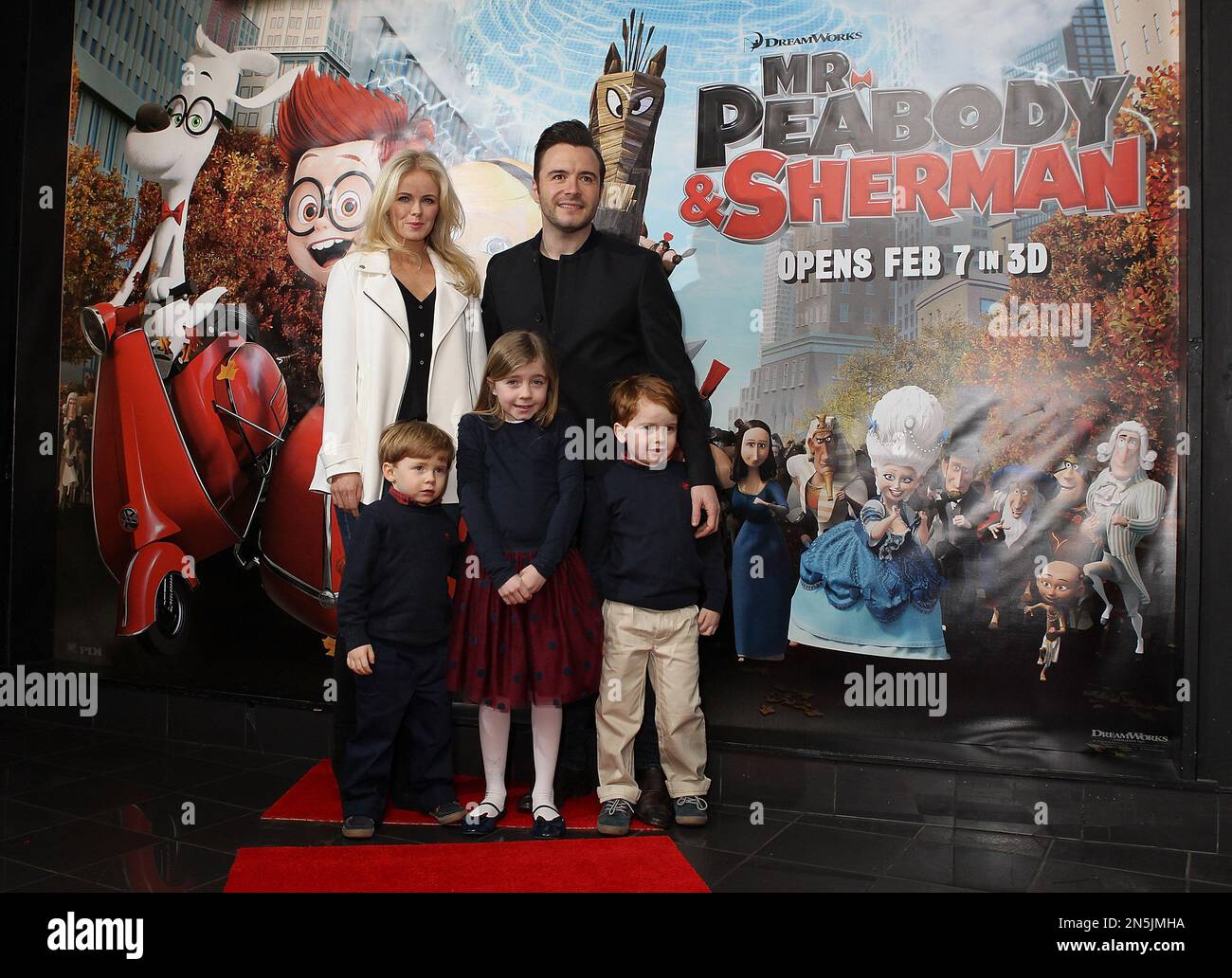 Gillian Walsh,Shane Filan and their three children Nicole Rose Filan ...