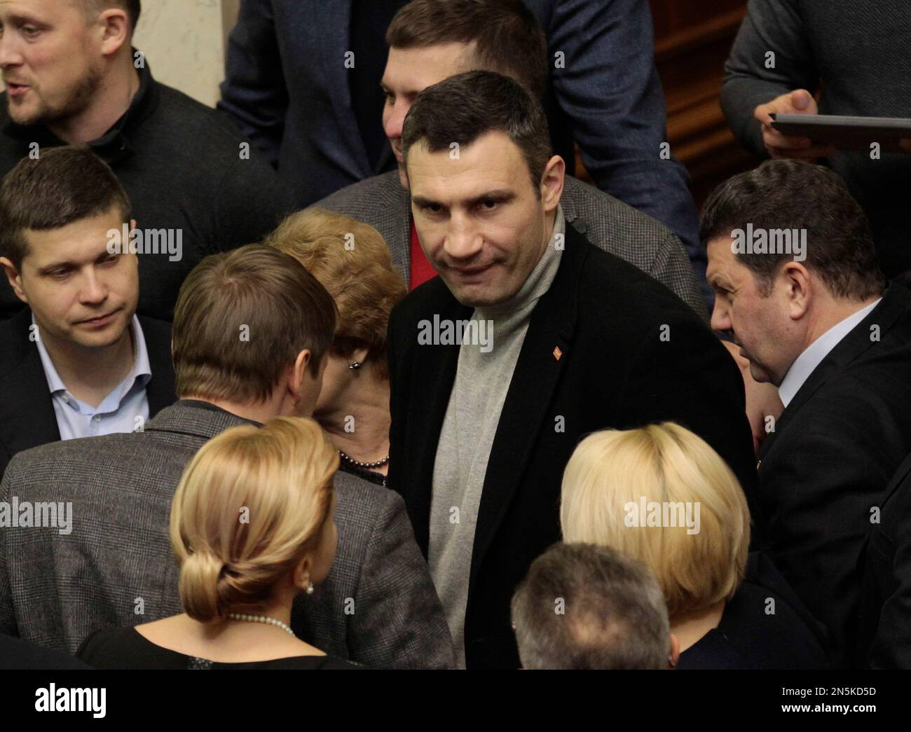 Ukrainian opposition leader and former WBC heavyweight boxing champion ...