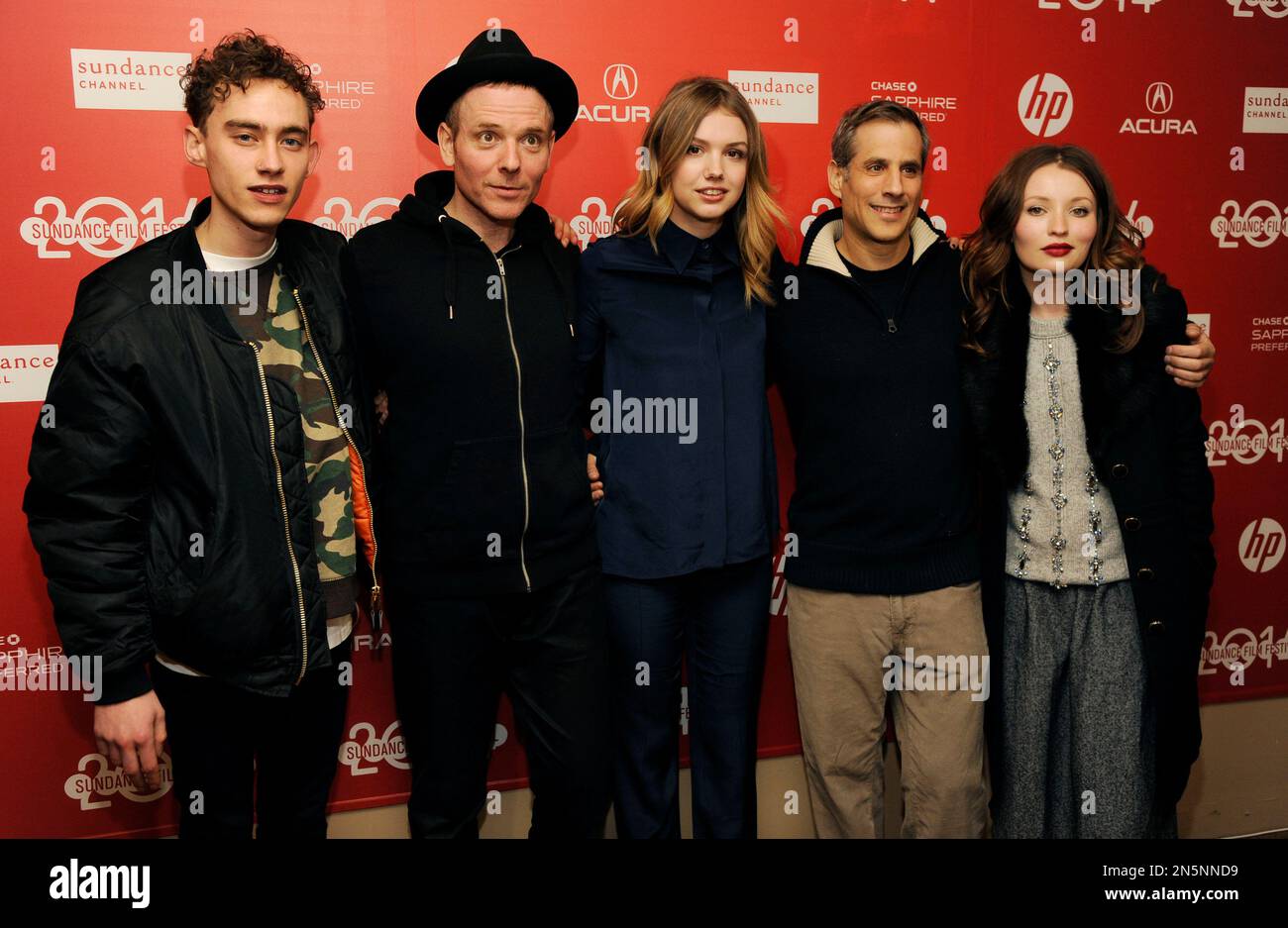 Stuart Murdoch, second from left, writer/director of "God Help The Girl ...