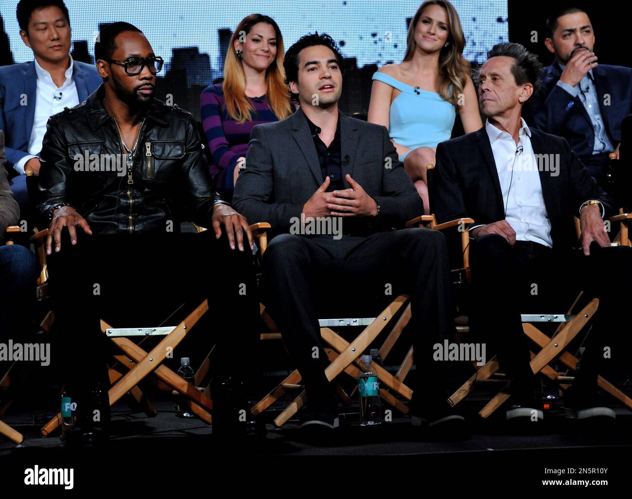 From top left, Sung Kang, Inbar Lavi, Shantel Vansanten, Rey Gallegos ...