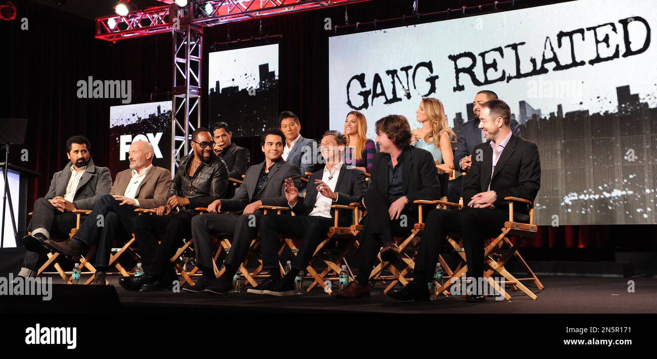 From top left, cast members Jay Hernandez, Sung Kang, Inbar Lavi ...