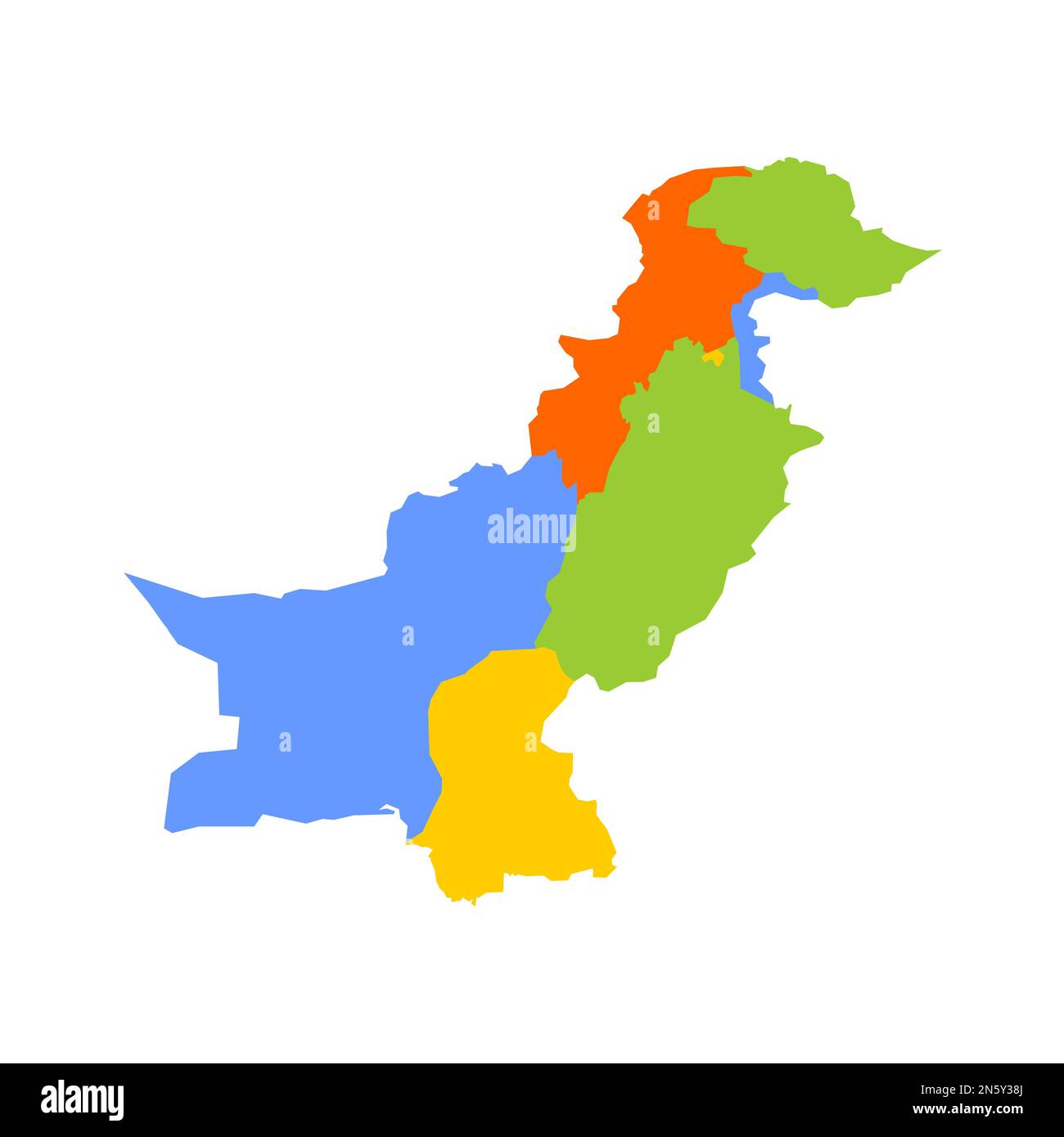 Pakistan map provinces -Fotos und -Bildmaterial in hoher Auflösung – Alamy