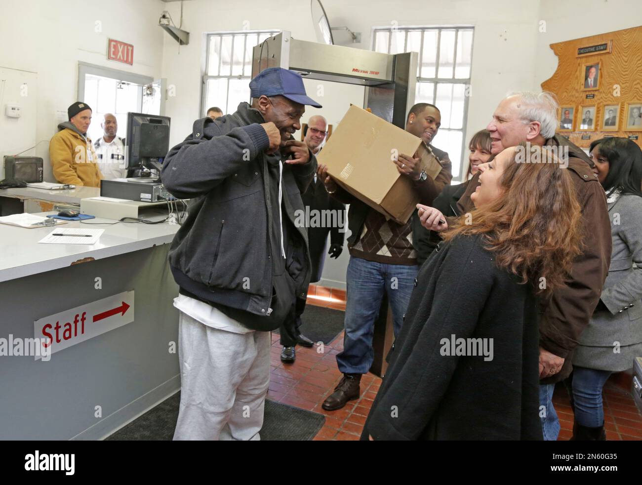 Stanley Wrice, center, convicted of rape and sentenced to 100 years in ...
