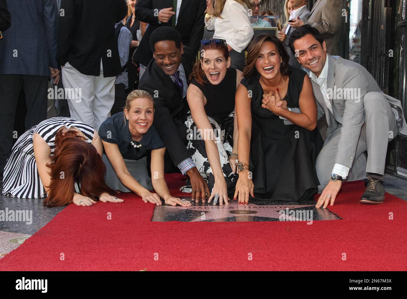 From left, actors Kate Flannery, Maria Bello, Blair Underwood, Debra ...