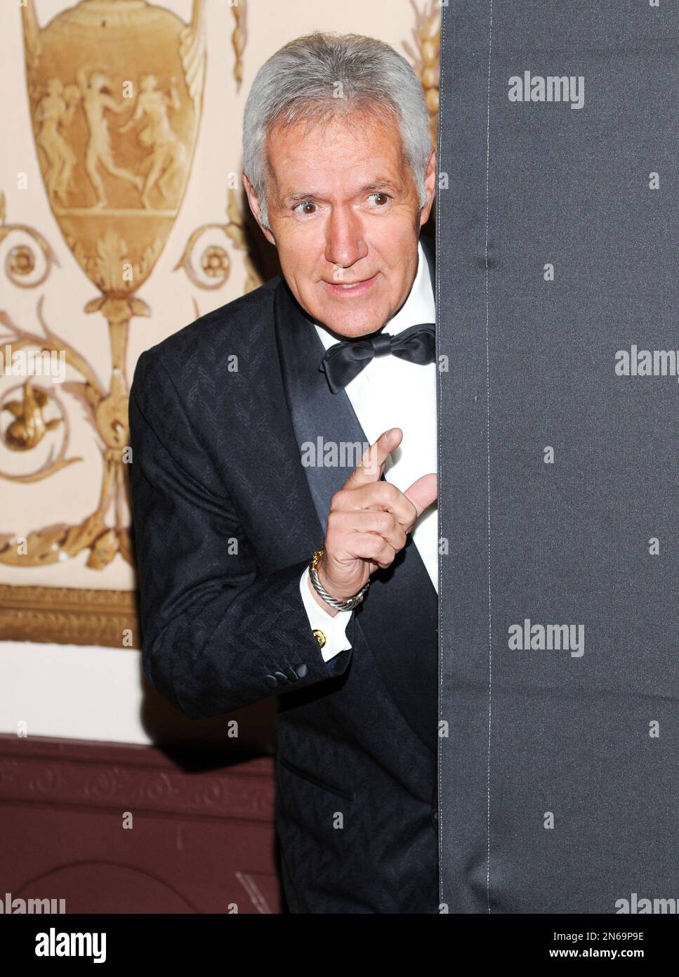 Honoree Alek Trabek, host of "Jeopardy", attends the 23rd Annual Broadcasting & Cable Hall of ...