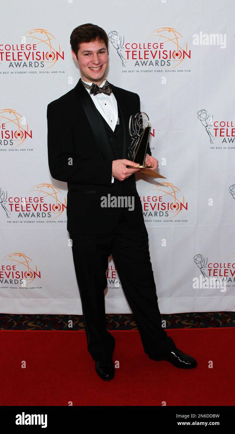 HOLLYWOOD, CA - MARCH 31: Leo Hurley poses in the press room at the ...