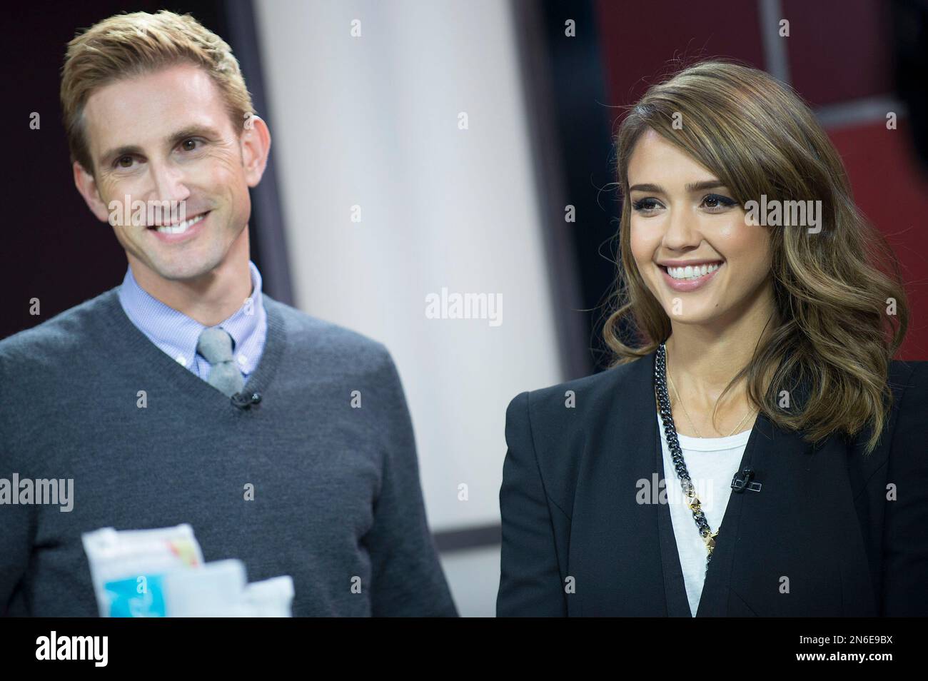 Actress/Model Jessica Alba visits The Morning Show to celebrate her ...