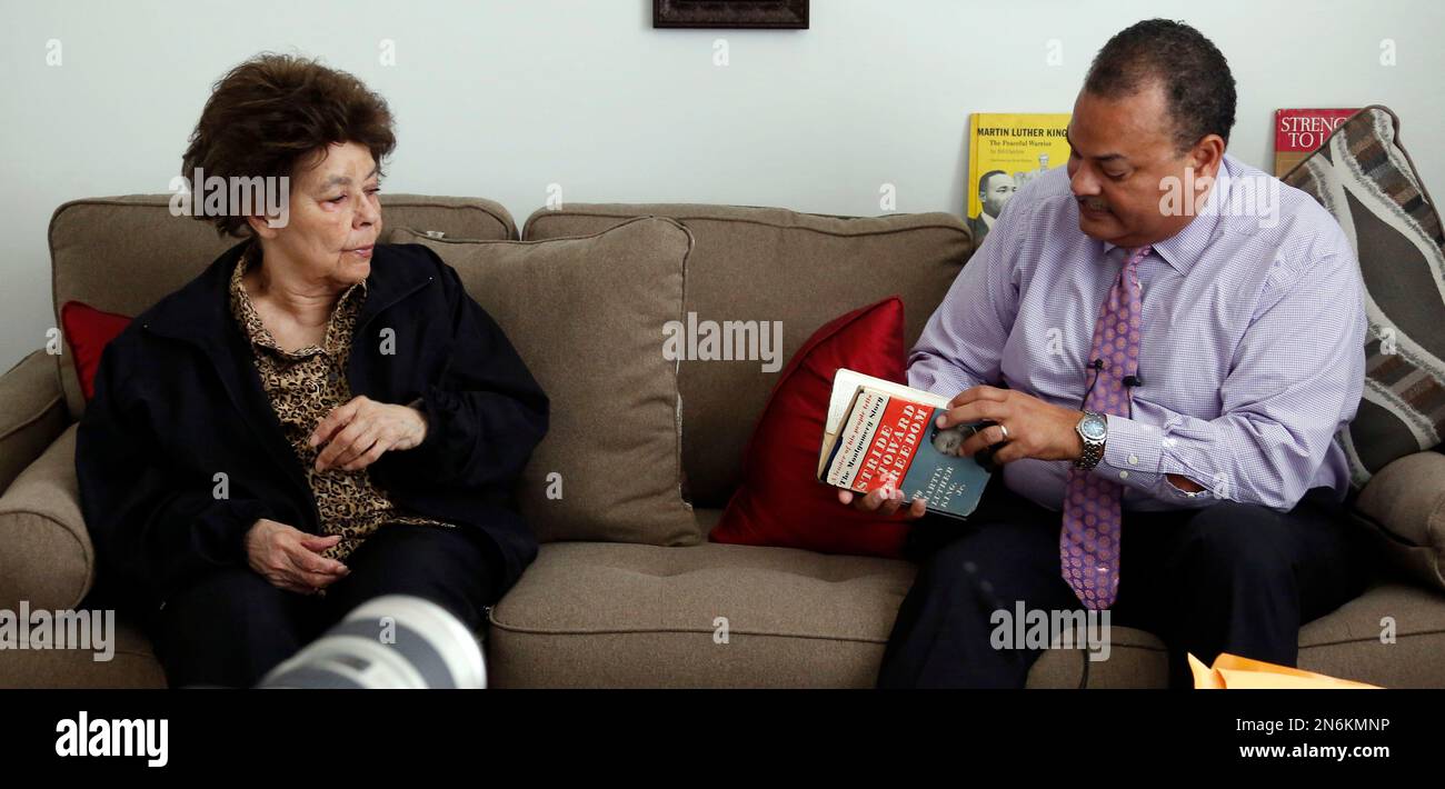Maude Ballou, who served as the personal secretary for the Rev. Martin ...
