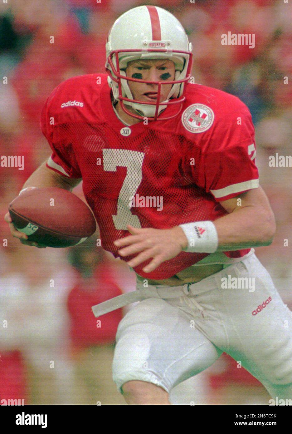 File - In this Nov. 1, 1997 file photo, Nebraska's quarterback, Scott ...