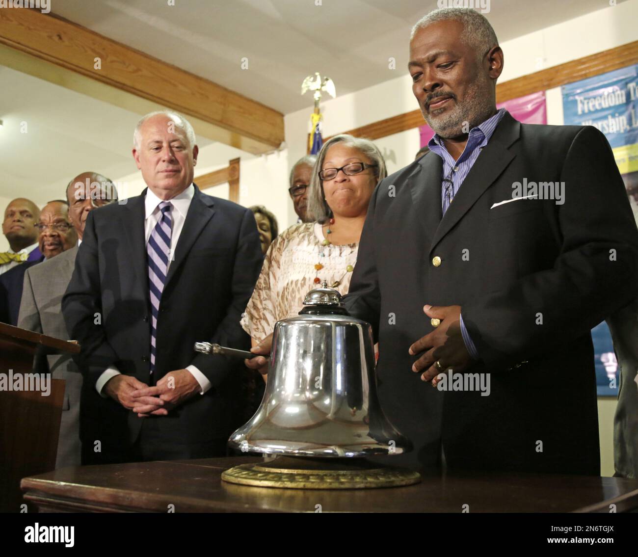 Illinois Gov. Pat Quinn left, and Chicago Alderman Deborah Graham ...