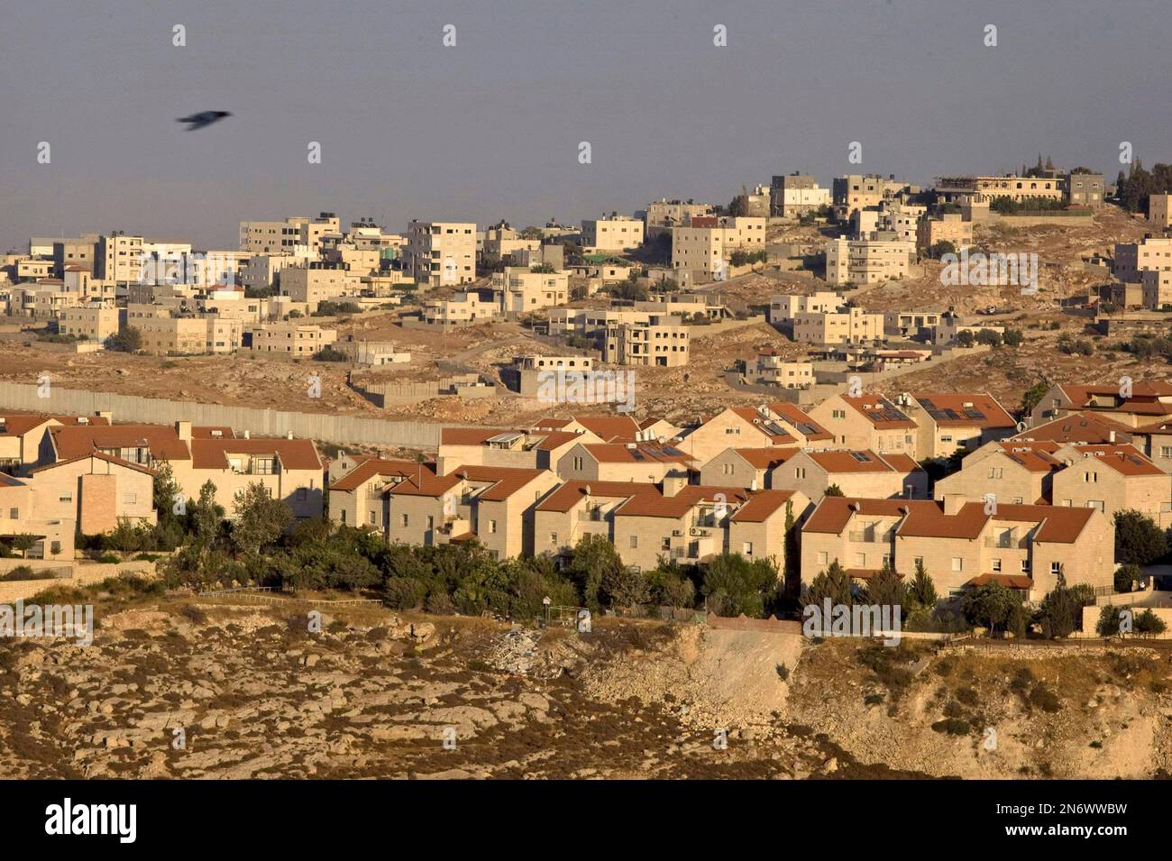 This July 29, 2009 file photo shows the Jewish neighborhood of Pisgat ...